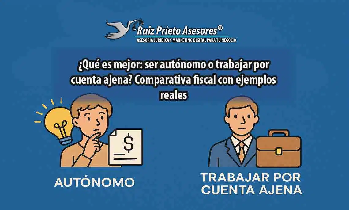 ¿Qué es mejor: ser autónomo o trabajar por cuenta ajena?